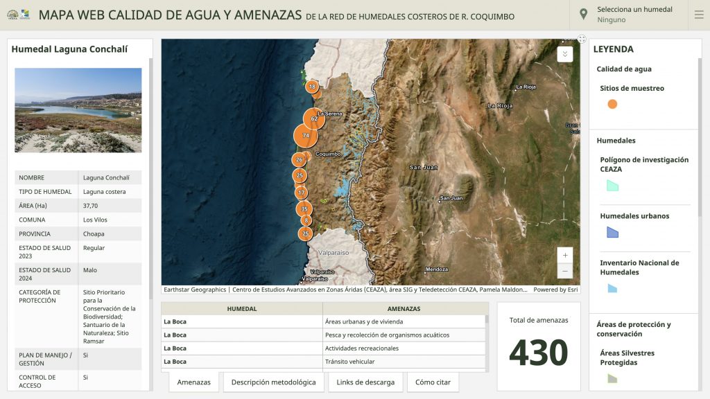Información científica sobre red de humedales costeros de la Región de Coquimbo ya está ...